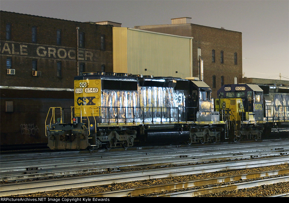 CSX SD40-2 #8148